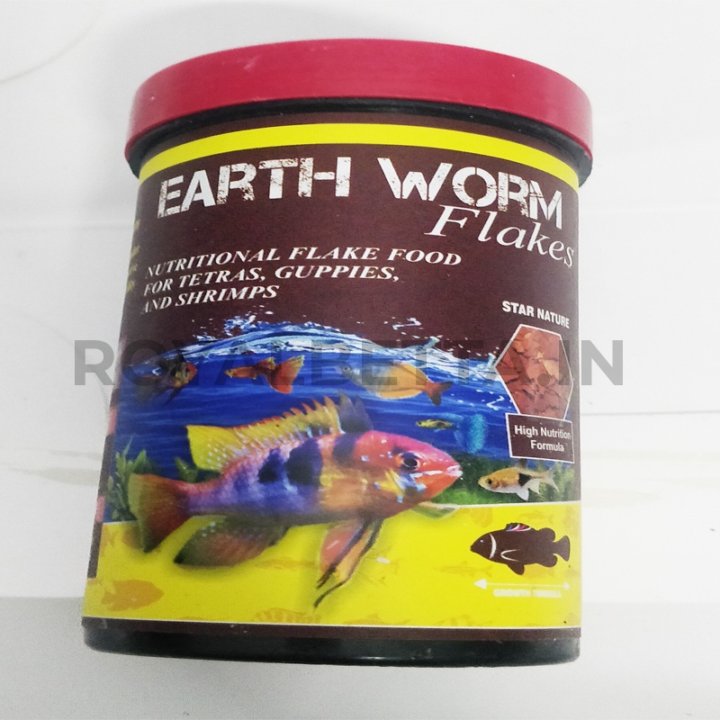 Earth Worm Flakes - Royal Betta